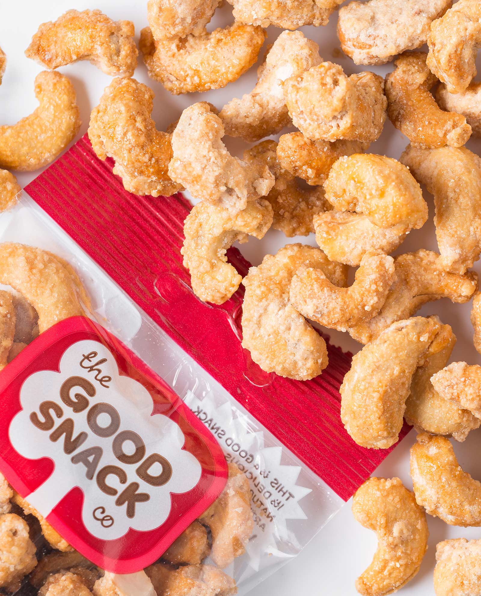 Honey Cashews - Savory Snacks - The Good Snack Company